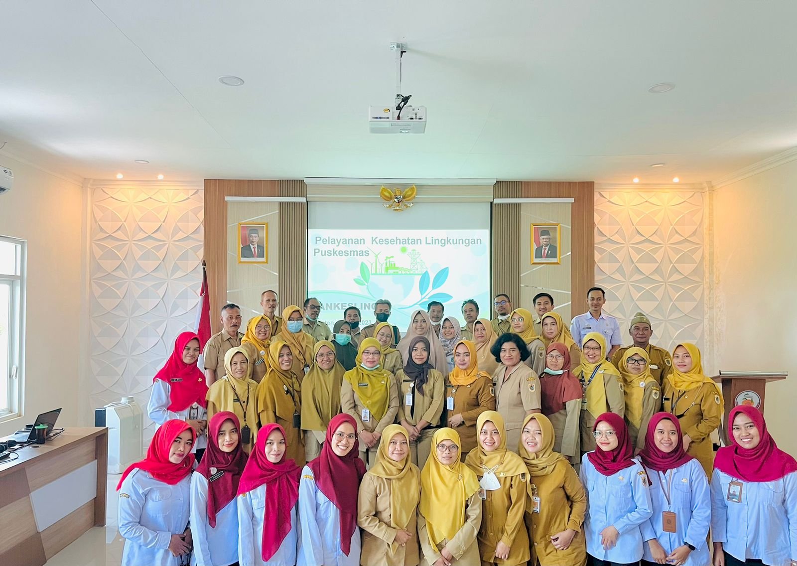 Rapat Koordinasi Pelayanan Kesehatan Lingkungan di Puskesmas Tahun 2023 - Dinkes Kabupaten Klaten